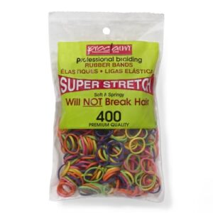 proclaim rubber bands assorted brights 400 count assorted brights