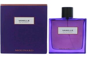 molinard vanille eau de parfum spray (unisex) 2.5 oz for women