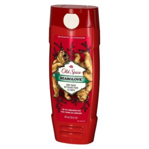 old spice wild collection bodywash, bearglove 16 oz (pack of 2)