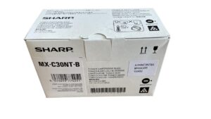 sharp toner cartridge - black, 1 (mxc30ntb)