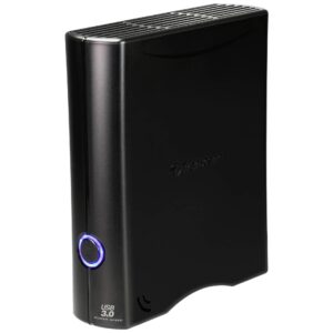 transcend 8tb storejet 3.5 t3 usb 3.0 portable desktop hdd, one touch backup, 256-bit aes