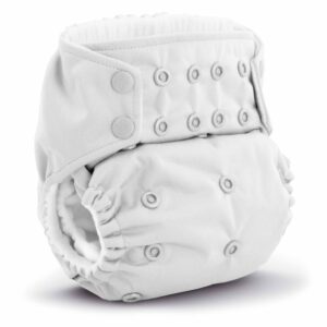 kanga care rumparooz g3 cloth diaper reusable one size pocket diaper patented inner double gusset 2 pcs microfiber insert soaker (6-55+ lbs) - dandelion