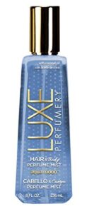 luxe perfumery aqua moon hair & body perfume mist, 236 ml