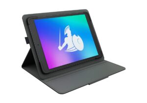 defendershield universal tablet & ipad compatible emf protection tablet computer case (medium (up to 11" x 7.75") tablets, black)