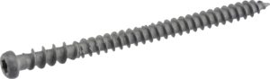 hillman fasteners 48439 deck screws, gray, 75 piece