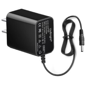 upbright 9v ac/dc adapter compatible with current solutions intensity 10 5000 hybrid dual channel tens di8195 di3717 di1010 the intensity twin stim iii 3 combo therapy massage power supply charger