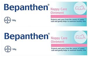 bepanthen diaper(nappy) care ointment 100g - 2 pack size: 2 pack model: (newborn, child, infant)