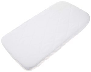 bkb bassinet mattress and mattress protector, 15" x 30"