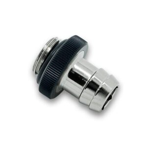 ekwb ek-hfb barb fitting for soft tubing, 10mm (3/8") id, black