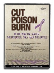 dvd - cut, poison, burn - the war on cancer by foo