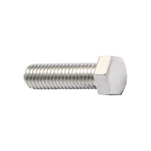 foreverbolt fbhexb5811134p5 hex head cap screw 5/8"-11 x 1-3/4" long, 18-8 stainless steel, nl-19 finish, pk, 5