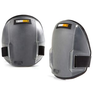 toughbuilt - 2-in-1 ultra-lightweight knee pads with removable outer-shell - (tb-kp-101)