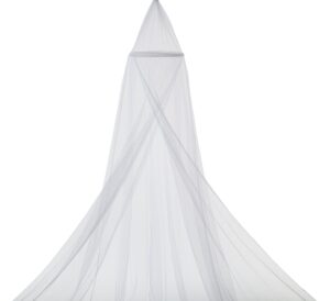 delta children decorative mesh canopy, white