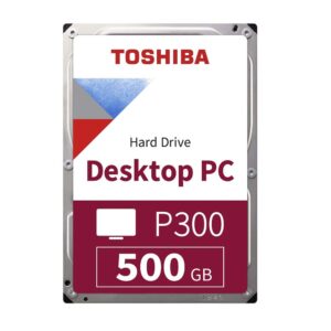 toshiba p300 500gb 7200rpm 3.5" sata hdd 'bulk' (hdwd105uzsva)