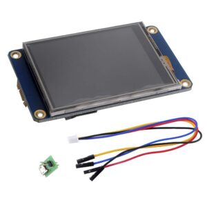 nextion basic display 2.4'' nx3224t024 2.4inch tft resistive touch screen panel 320x240 uart hmi intelligent lcd display module for arduino raspberry pi esp8266