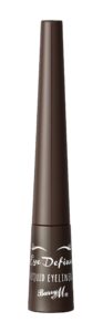 barry m cosmetics - eye define - liquid eyeliner - cocoa brown