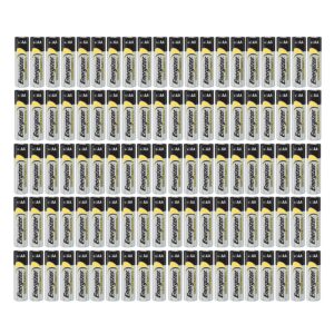 100 count energizer industrial aa en91 alkaline 1.5v batteries lr06