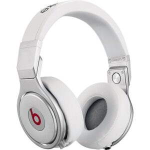 beats pro wired over-ear headphone - white (renewed)