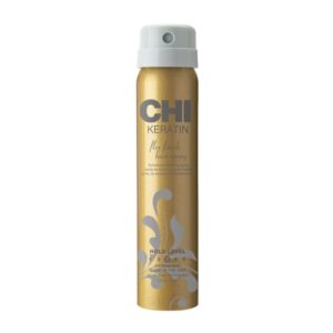 chi keratin flex finish hair spray, lightweight spray for long-lasting, smooth styling, eliminates frizz & flyaways & seals out humidity, 2.6 oz