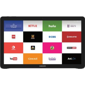 samsung it sm-t670nzkaxar samsung galaxy view 32gb android 18.4" wi-fi tablet computer (black)