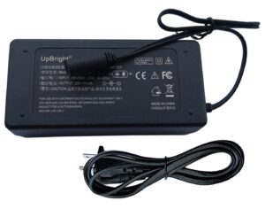 upbright 2pin dc 29v 2a ac adapter compatible with limoss mc120 zb-a290020-a zb-a290018-a hjt13e mc120-29v 2a mc120-29v2a asw0081-2920002w sps 500481 500009 recliner lift chair 1.8a 52.2w power supply