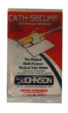 mj54452ea - mc johnson company cath-secure multi-purpose tube holder 2-1/2 tab 3 x 1-3/4 base