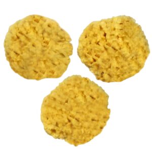 facial sea wool sponge 2-3" (3) pack by spa destinations