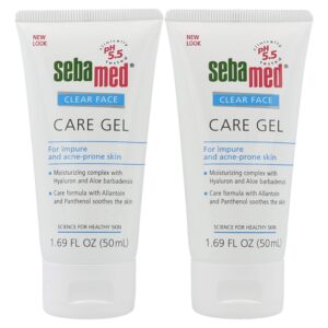 sebamed clear face care gel 50ml - (pack of 2)