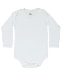 cbobaby long sleeve bodysuits for all ages (white, 3t)