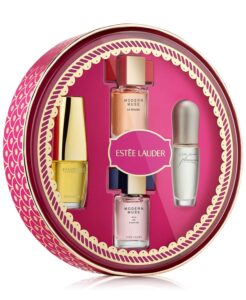 estee lauder fragrance treasures 4-piece miniature gift set for women