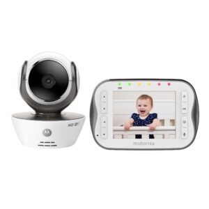 motorola mbp843connect digital video baby monitor with 3.5-inch screen and wi-fi internet viewing