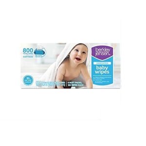 berkley jensen unscented baby wipes, 800 count