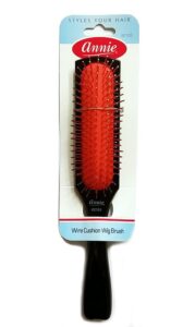 annie wire cushion wig brush