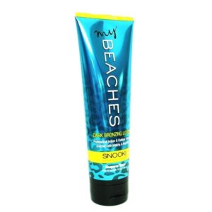 supre snooki my beaches dark bronzing lotion - 9 oz.