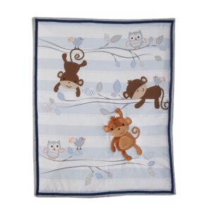 bedtime originals mod monkey 3 piece bedding set