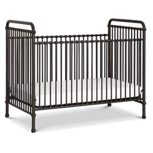 namesake abigail 3-in-1 convertible metal crib in vintage iron, greenguard gold certified