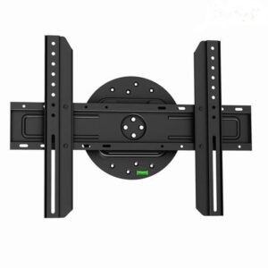 black full-rotation fixed/flat wall mount bracket for sharp pn-y425 42" inch led digital signage - fixed/flat/rotating