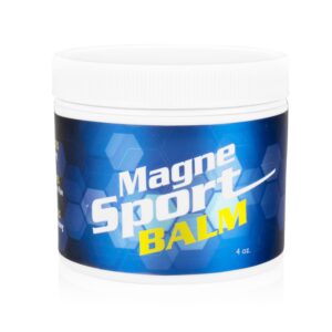 magnesport topical magnesium balm for athletic recovery - 4oz jar