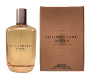 sean john unforgivable women perfume spray 4.2 oz - new in box