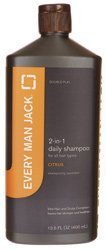 every man jack 2-in-1 daily shampoo plus conditioner for all hair types - citrus - 13.5 oz by every man jack