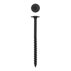 spax 1/4" x 4" exterior washer head structural wood lag screws powerlags torx t-star (50 ea) bit included heavy duty rust resistant