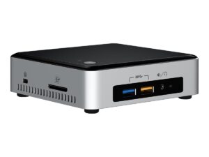 intel nuc kit nuc6i3syk boxnuc6i3syk silver/black