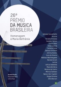 26 premio da musica brasileira homenagem a bethani - maria bethania / caetano veloso / alcione / zelia