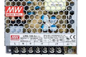 meanwell switching power supplies 90w 5v 18a, lrs-100-5