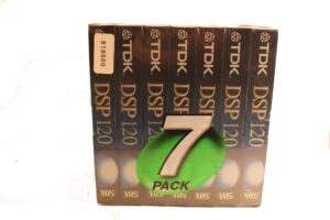 tdk t-120 digital source performance tape (7-pack)