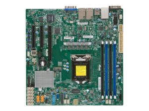 supermicro motherboard mbd-x11ssh-f-b xeon e3-1200 v5 lga1151 socket h4 c236 pci express sata microatx bulk