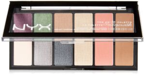 nyx professional makeup go-to palette, bon voyage, 0.54 ounce