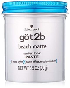 got 2b beach matte paste 3.5 oz, (2 pack)