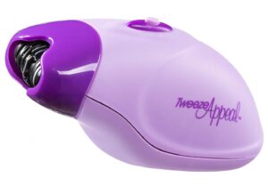 tweeze appeal facial and bikini hendheld hair remover, electric tweezer epilator