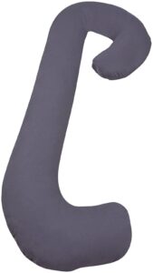 leachco snoogle chic jersey cover, sky gray